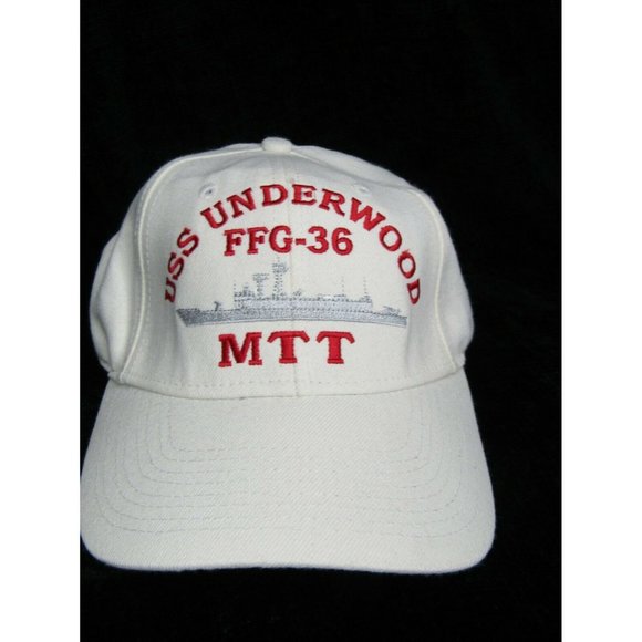 The Corps | Accessories | Uss Underwood Ffg 36 Us Navy Embroidered ...